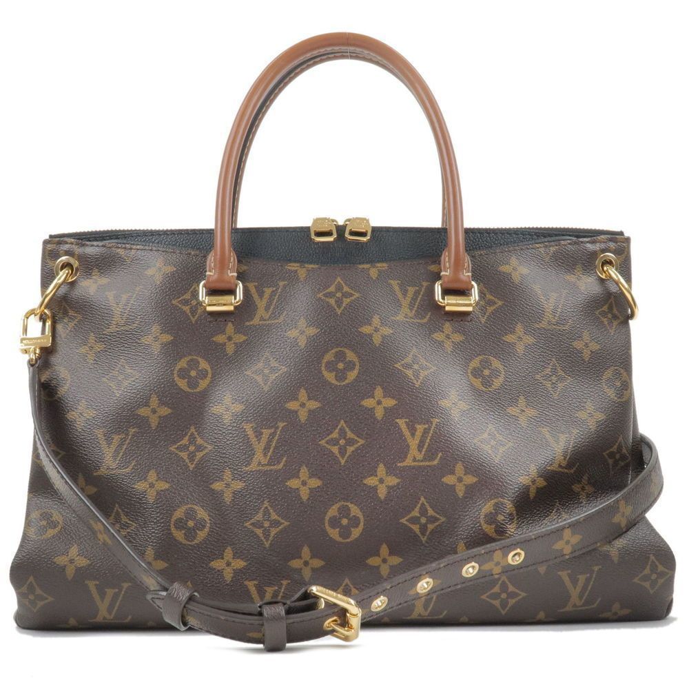 Authentic Louis Vuitton Monogram Pallas 2way Hand Bag… - Gem
